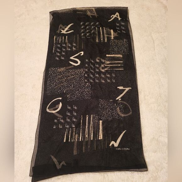 original Halston | Accessories | Vintage Pristine 98s Halston Long ...